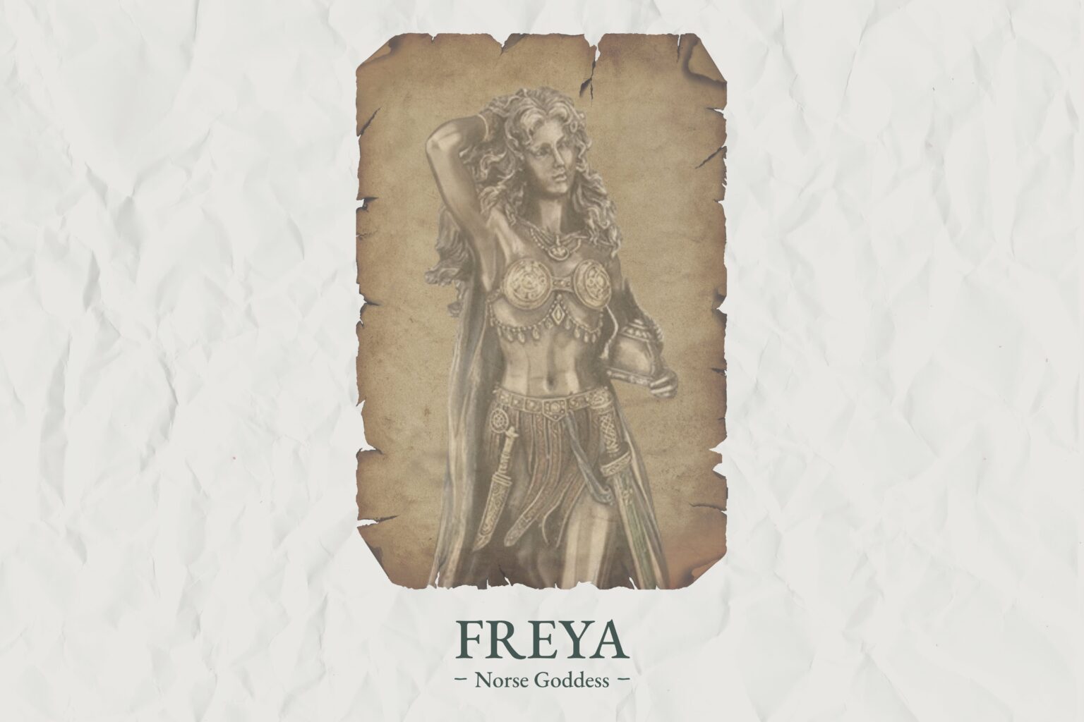 FREYA: THE NORSE GODDESS - Viking Style