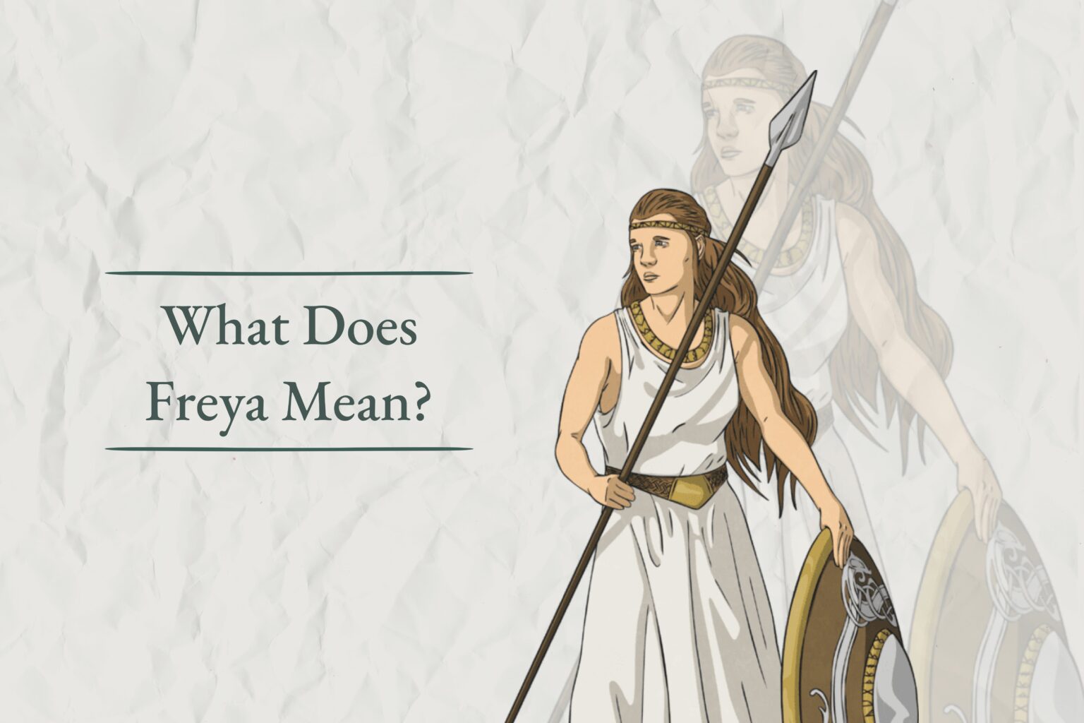 FREYA: THE NORSE GODDESS - Viking Style