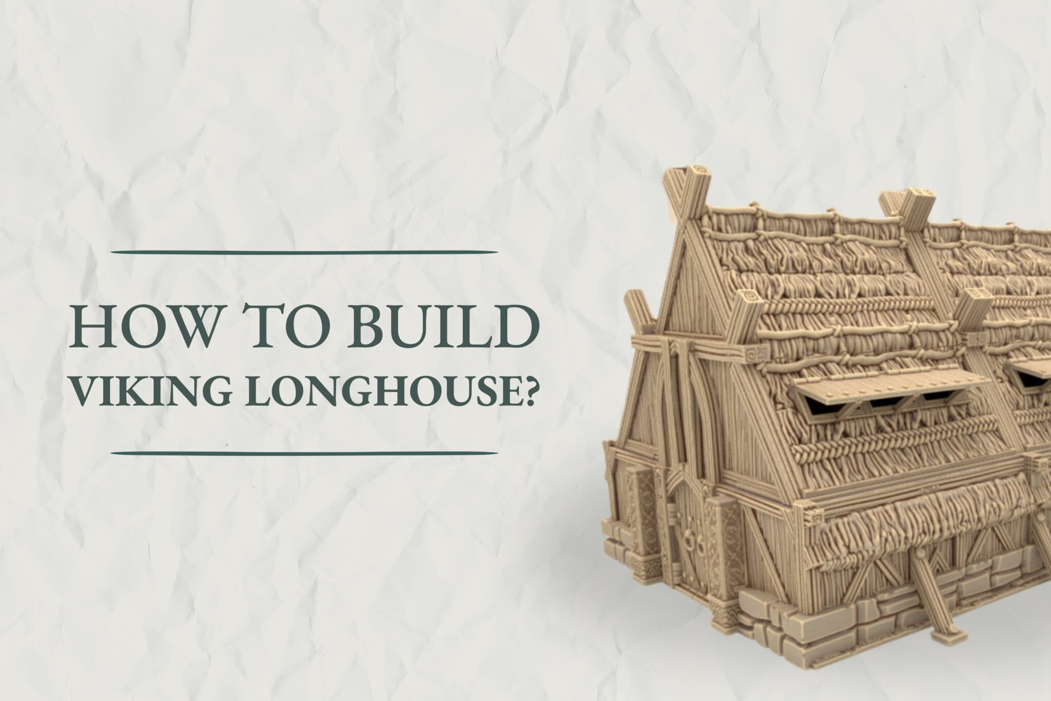 How To Build Viking Longhouse? - Viking Style