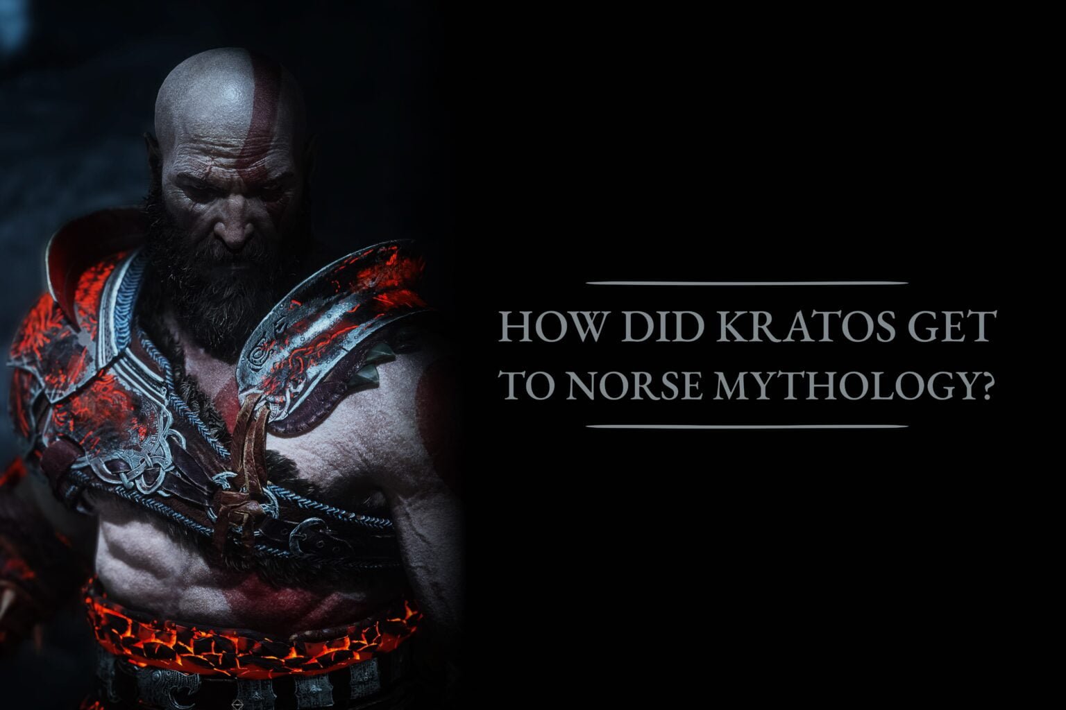 How Did Kratos Get To Norse Mythology? - Viking Style
