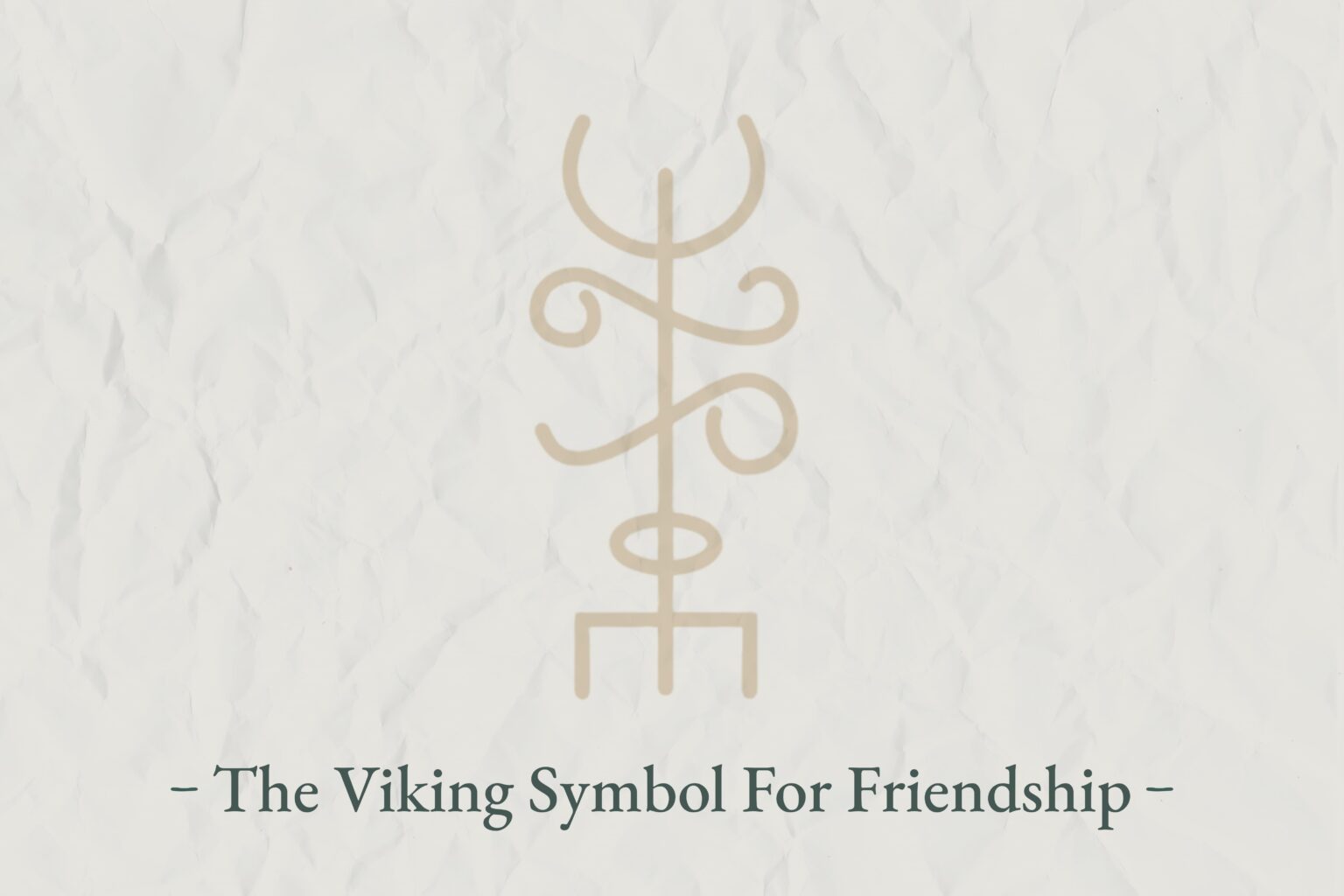 What The Viking Symbol For Friendship Means Today - Viking Style