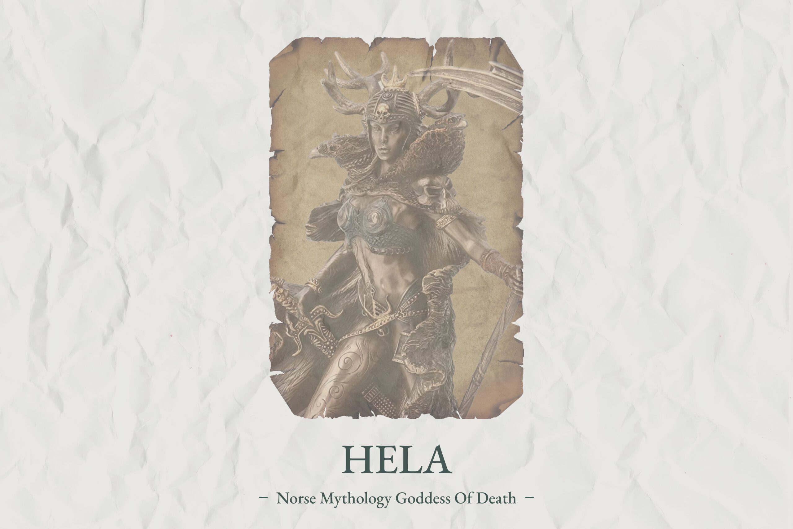 Hela: Norse Mythology Goddess Of Death - Viking Style