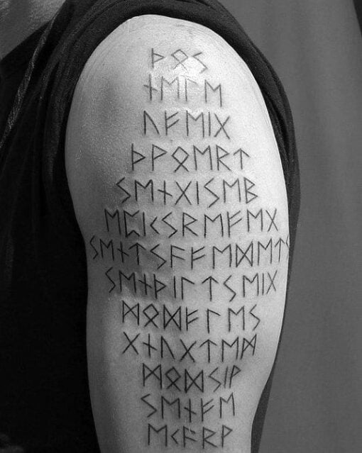 Embracing Norse Heritage: The Fascinating Viking Rune Tattoos - Viking ...