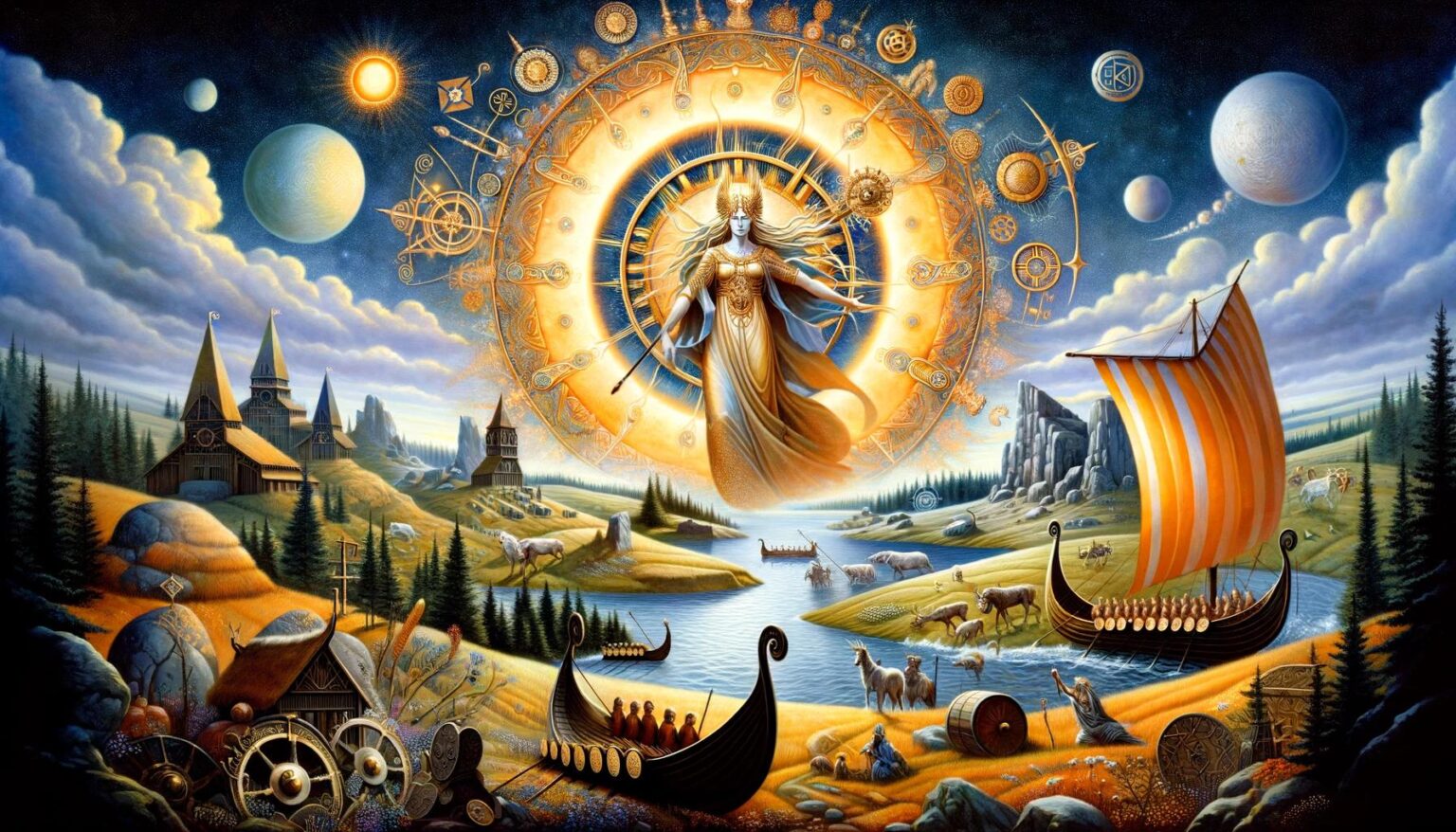 Solar Symbolism in Viking Life: The Influence of Sol - Viking Style