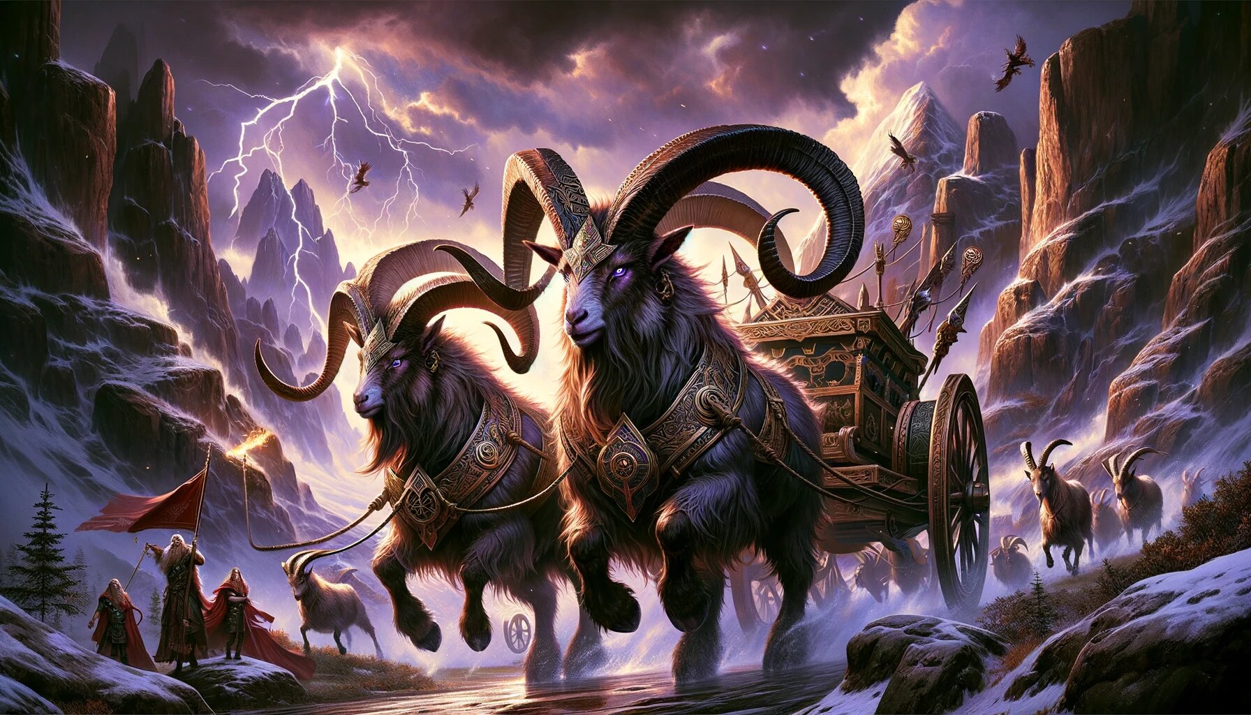 Mythical Beasts of the Norse World: A Closer Look at Tanngrisnir and ...