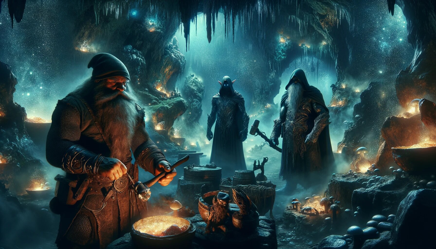 Mystic Craftsmen: The Dwarves and Svartalfar in Norse Mythology - Viking Style