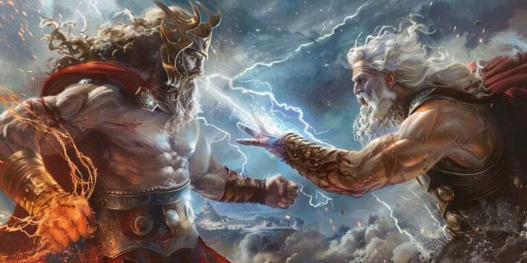 Clash of the Titans: Zeus vs. Thor – Who Holds Supreme Power? - Viking ...