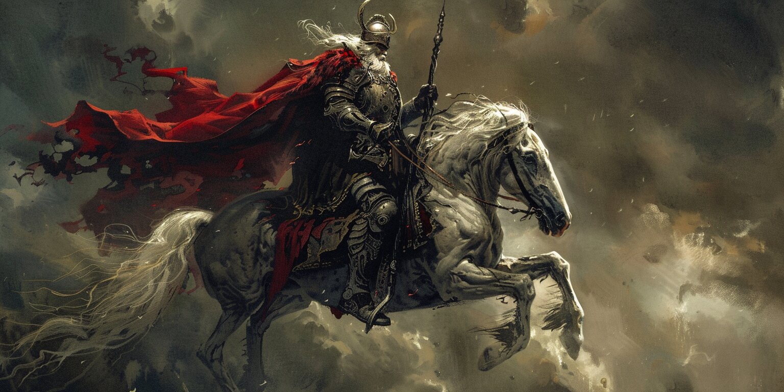 The Tale of Sleipnir: Norse Mythology’s Legendary Horse - Viking Style