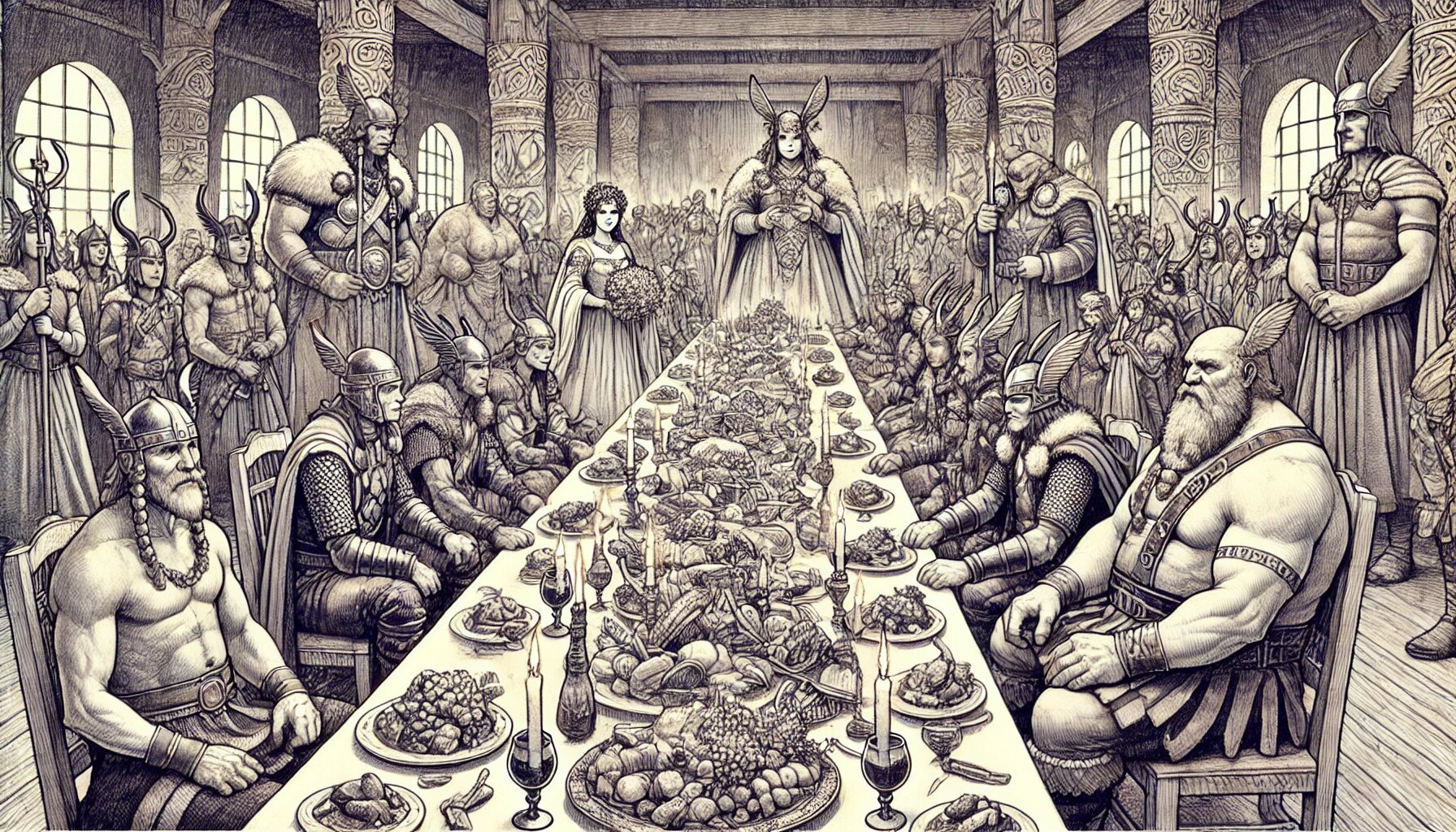 Thor`s Wedding Day - Viking Style