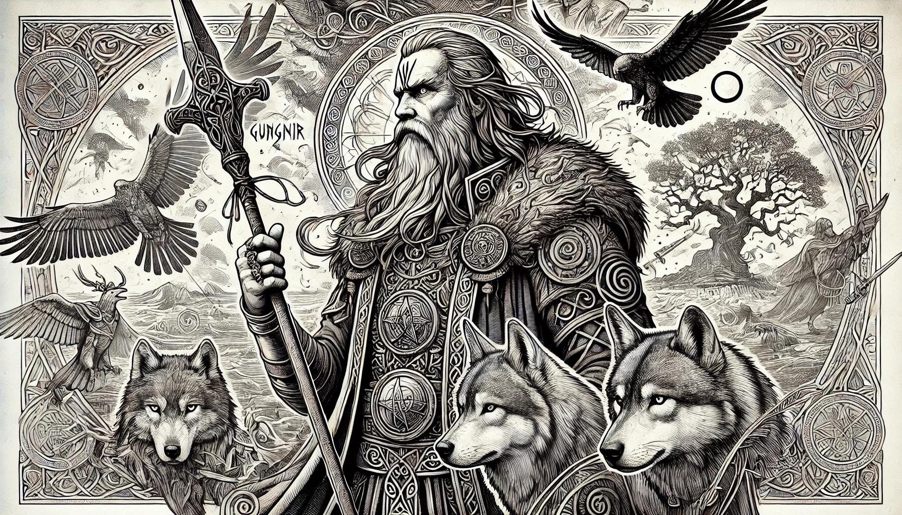 How Odin Lost His Eye in Pursuit of Wisdom - Viking Style