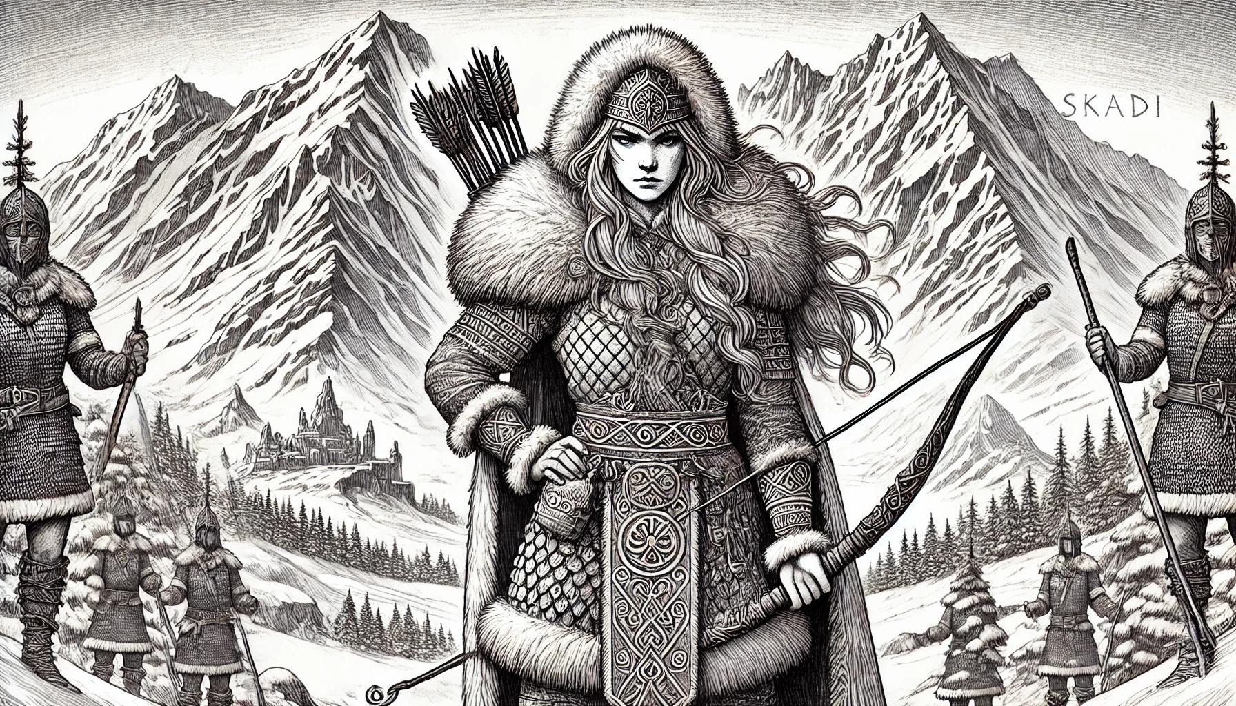 The Marriage of Njord and Skadi - Viking Style