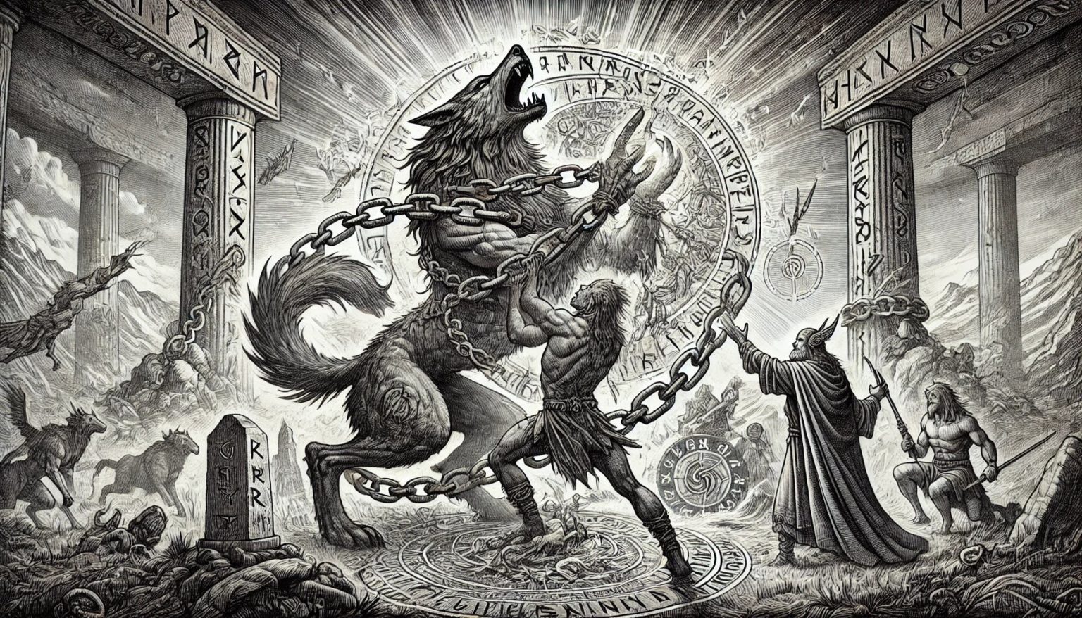 The Binding Of Fenrir - Viking Style