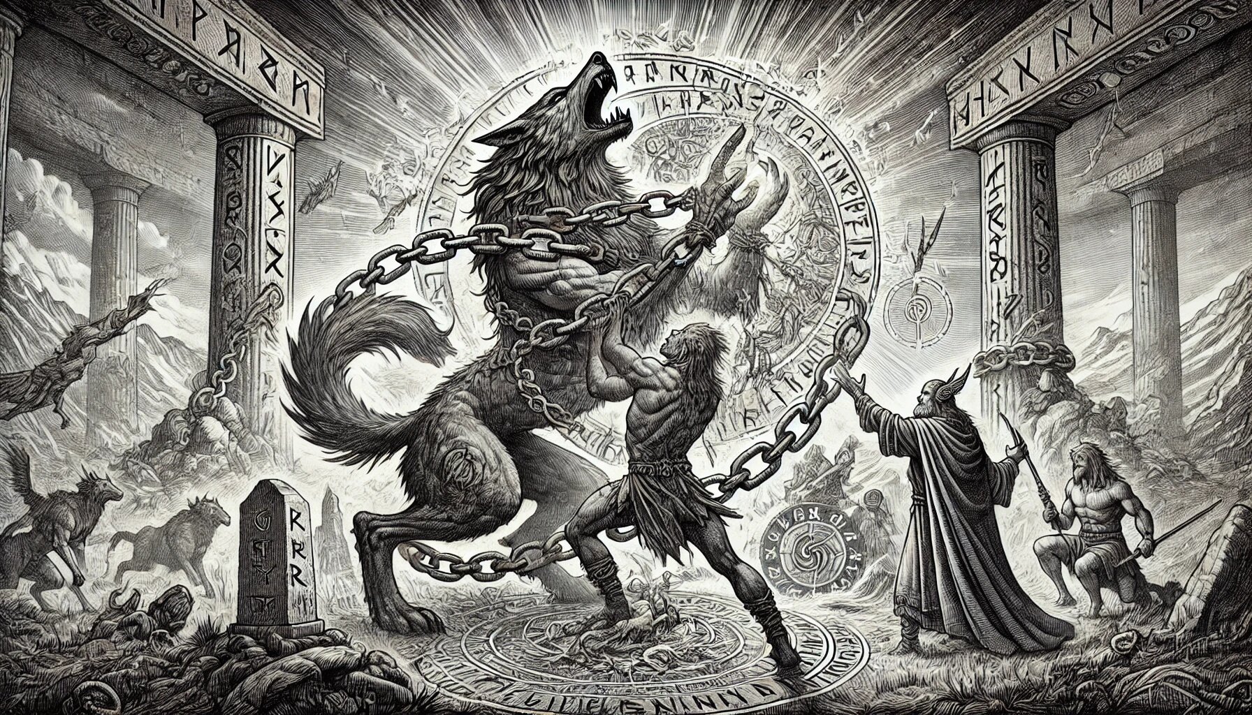 The Binding Of Fenrir - Viking Style