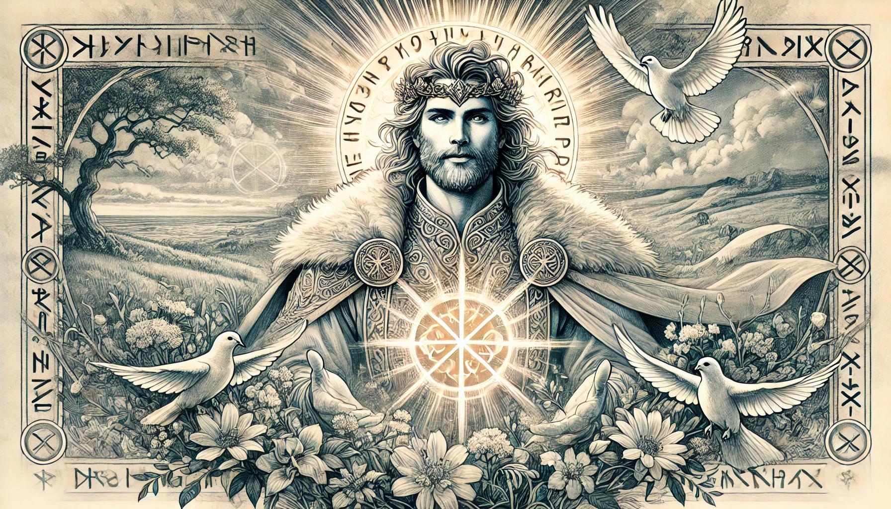 The Death Of Baldur - Viking Style